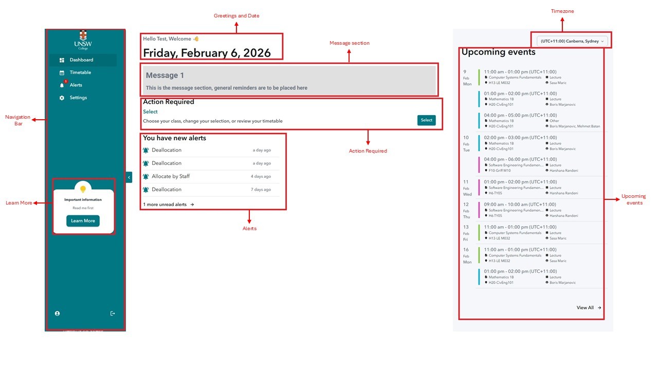 Student Guide to Allocate+ | UNSW College Current Students Website