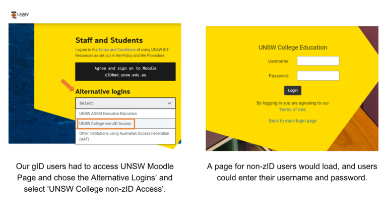 Get to know the UNSW College Moodle page! – UNSW College Current ...