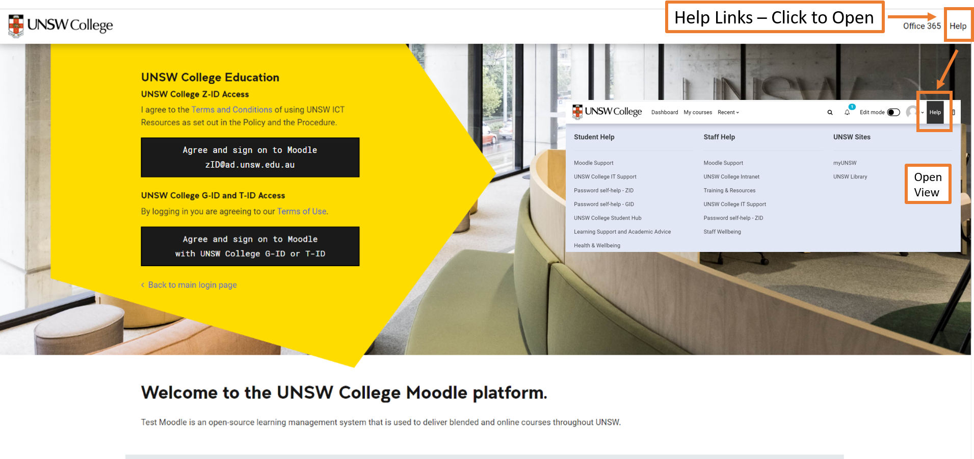 Get to know the UNSW College Moodle page! – UNSW College Current ...