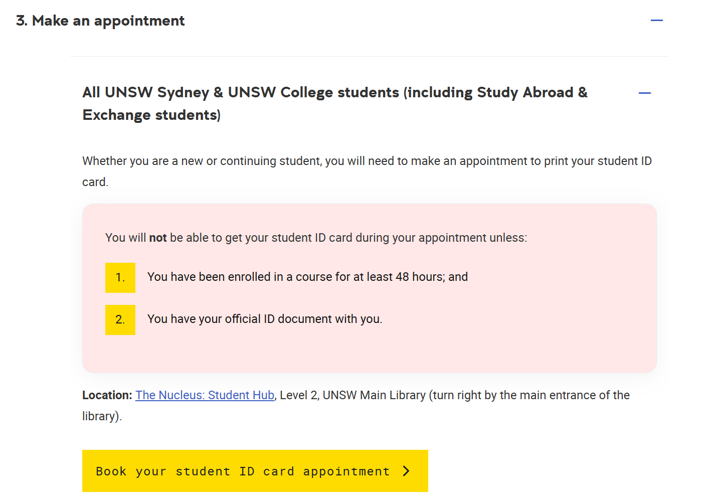 Set Up Your Student Accounts – UNSW College Current Students Website
