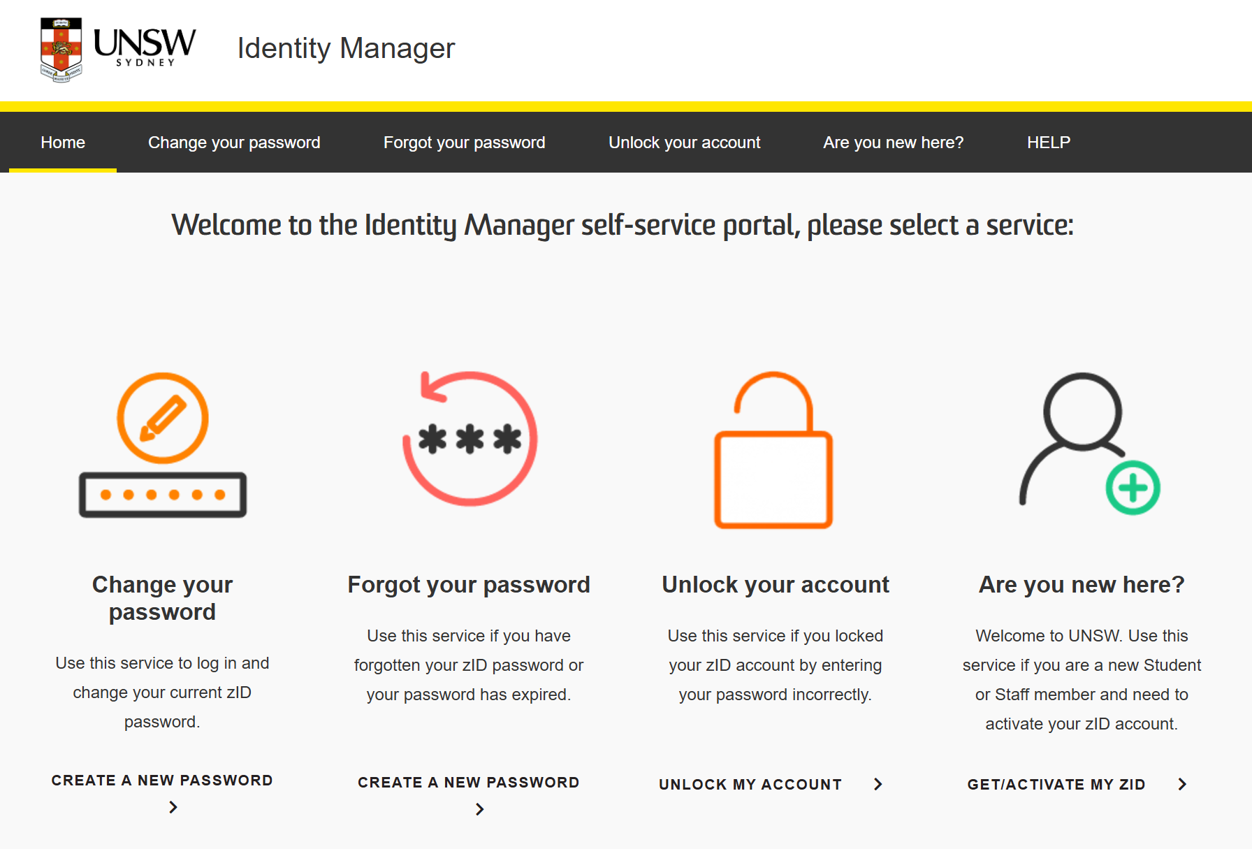 Set Up Your Student Accounts – UNSW College Current Students Website