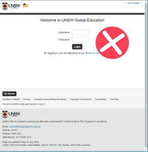 Access your Moodle account – UNSW College Current Students Website