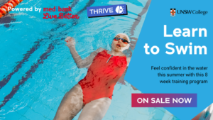 Learn to Swim Program – UNSW College Current Students Website