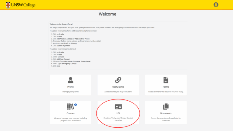 Set Up Your Student Accounts – UNSW College Current Students Website